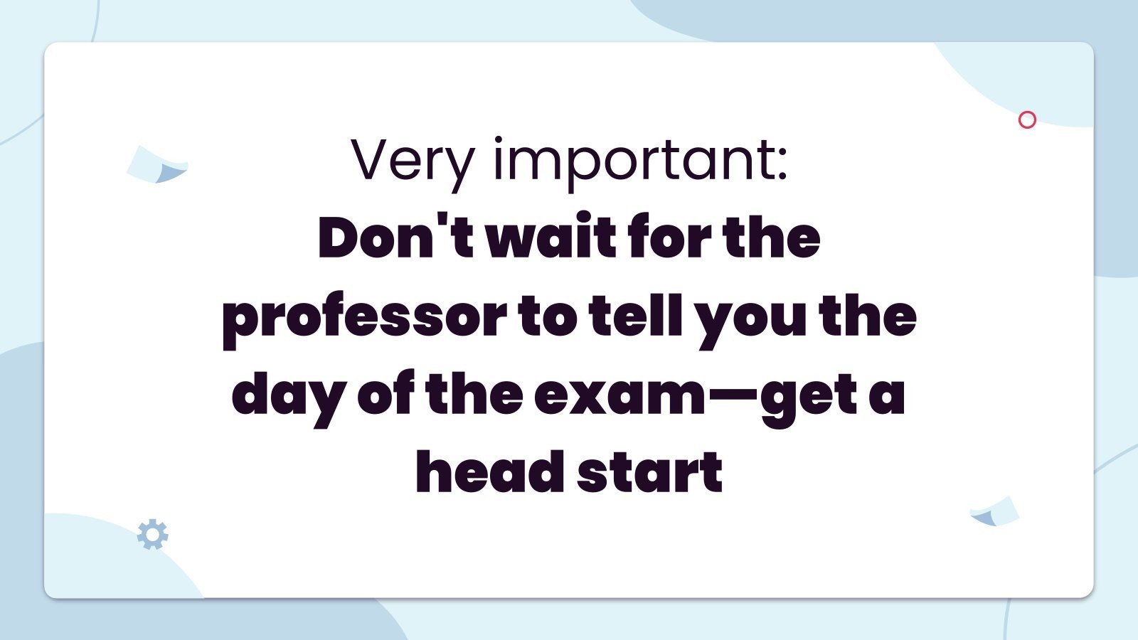Tips to Prepare for an Exam | Google Slides & PowerPoint