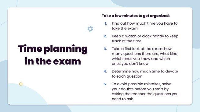 Tips to Prepare for an Exam | Google Slides & PowerPoint