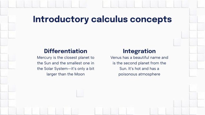 Introductory Calculus - Bachelor of Arts in Mathematics