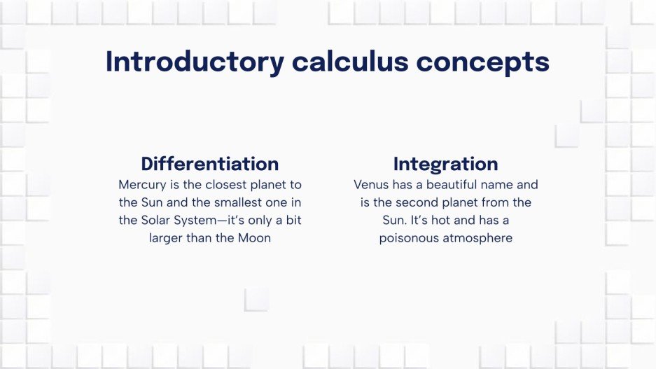 Introductory Calculus - Bachelor of Arts in Mathematics