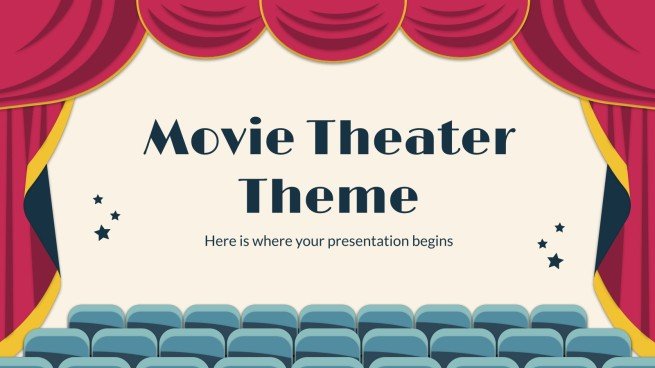 Movie Theater Theme | Google Slides & PowerPoint