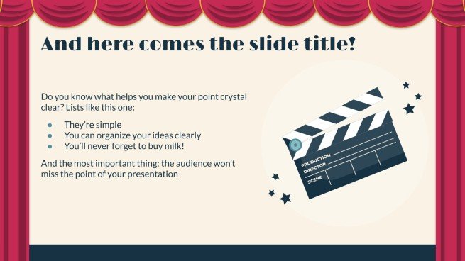 Movie Theater Theme | Google Slides & PowerPoint