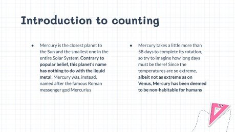 Counting and Number Recognition - Mathematics - Pre-K