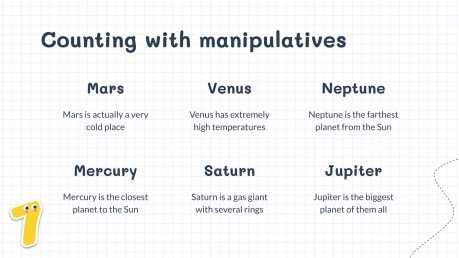 Counting and Number Recognition - Mathematics - Pre-K