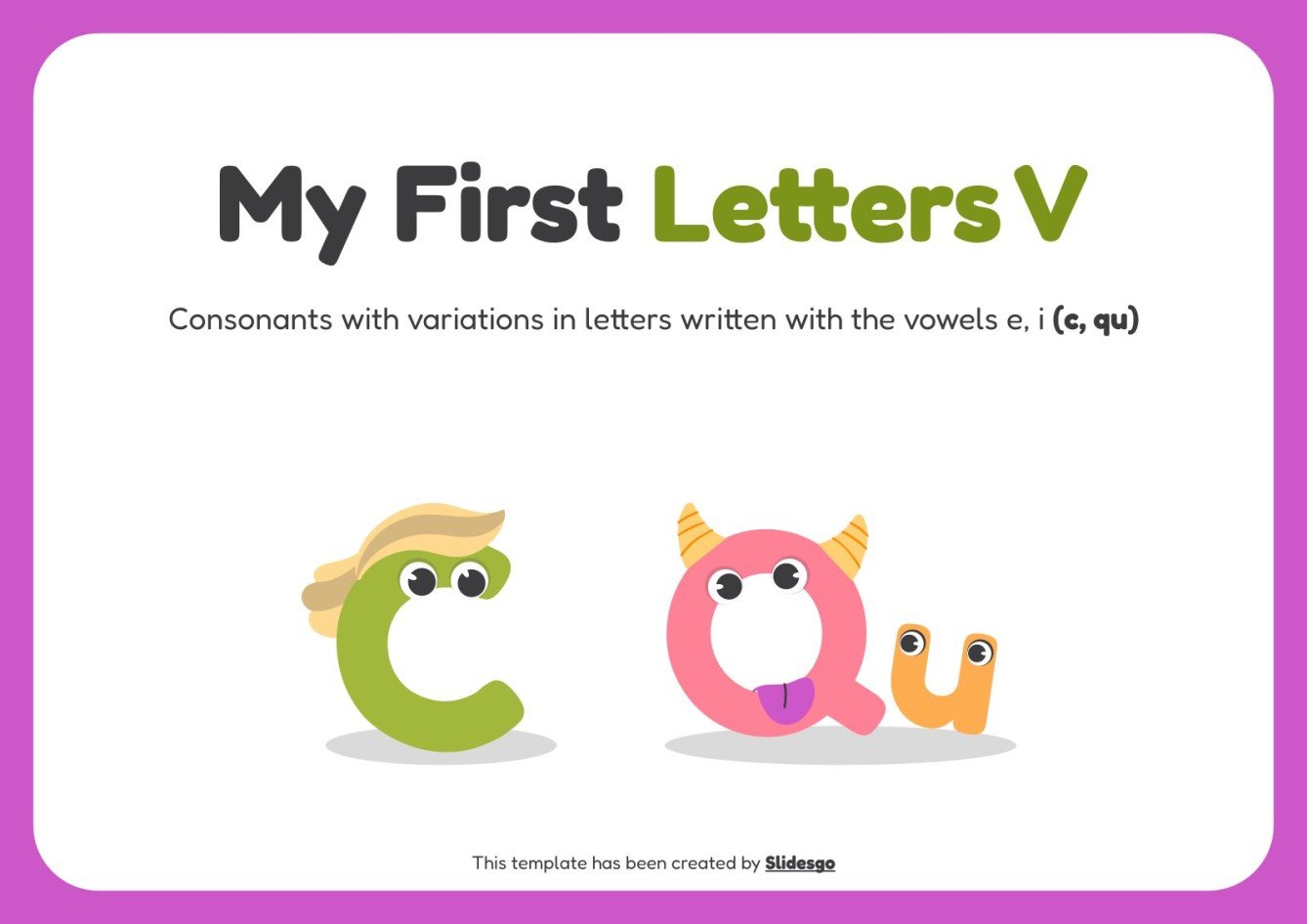 Letter Google Slides themes and PowerPoint templates