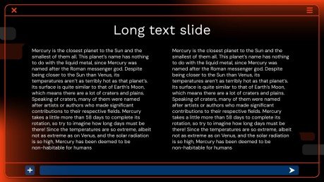 AI Text Box Business Basic Template | Google Slides & PPT