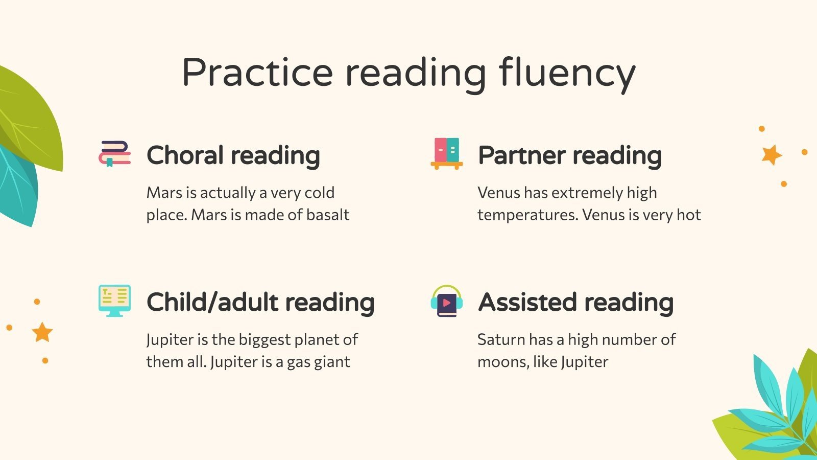 Reading Fluency and Expression - Language Arts - 3rd Grade