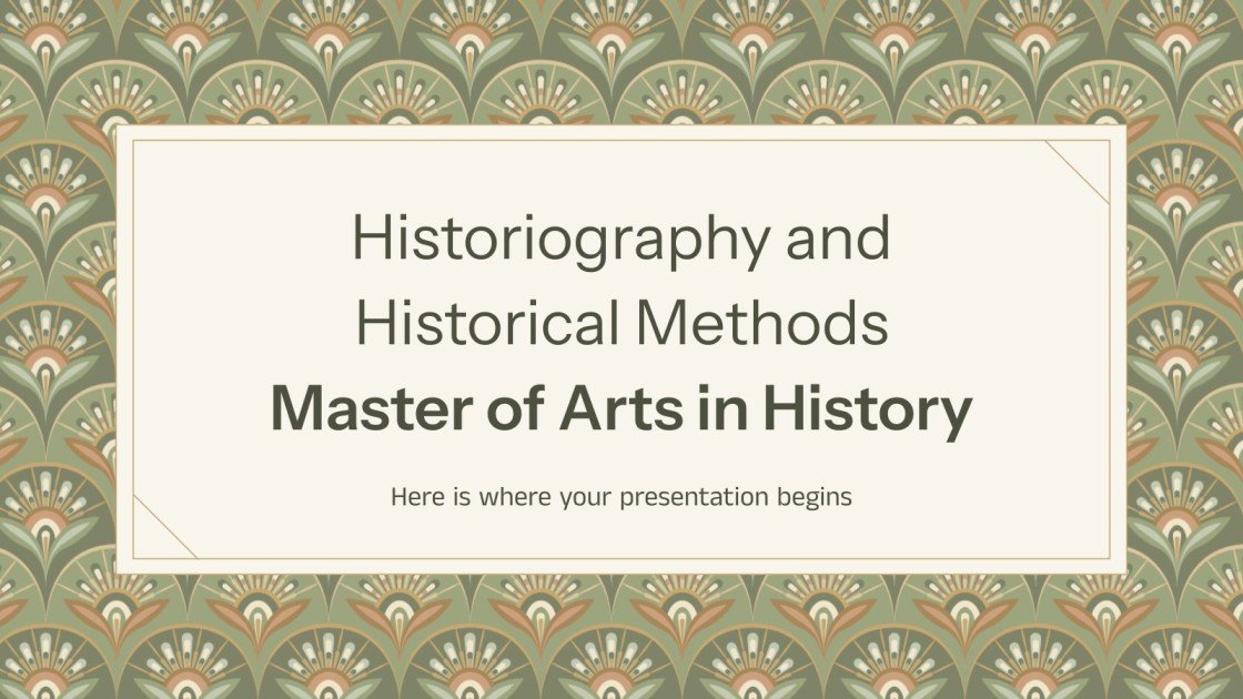 Historiography and Historical Methods - Master in History