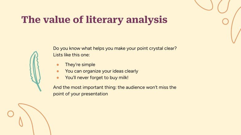 Literary Analysis and Interpretation | Google Slides & PPT