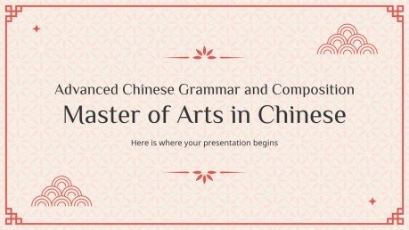 Free Chinese Language-themed Google Slides and PPT Templates