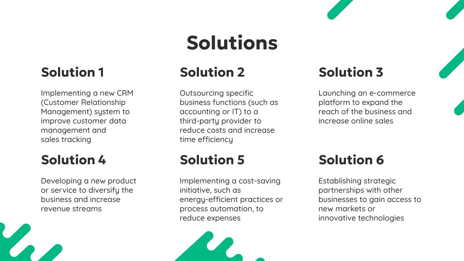 Large Scale Retailing Project Proposal | Google Slides & PPT