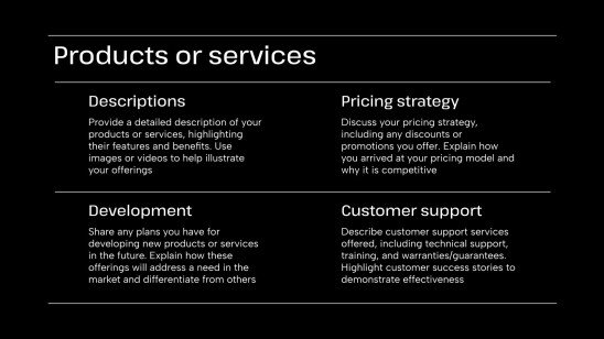 Film Business Plan | Google Slides and PowerPoint