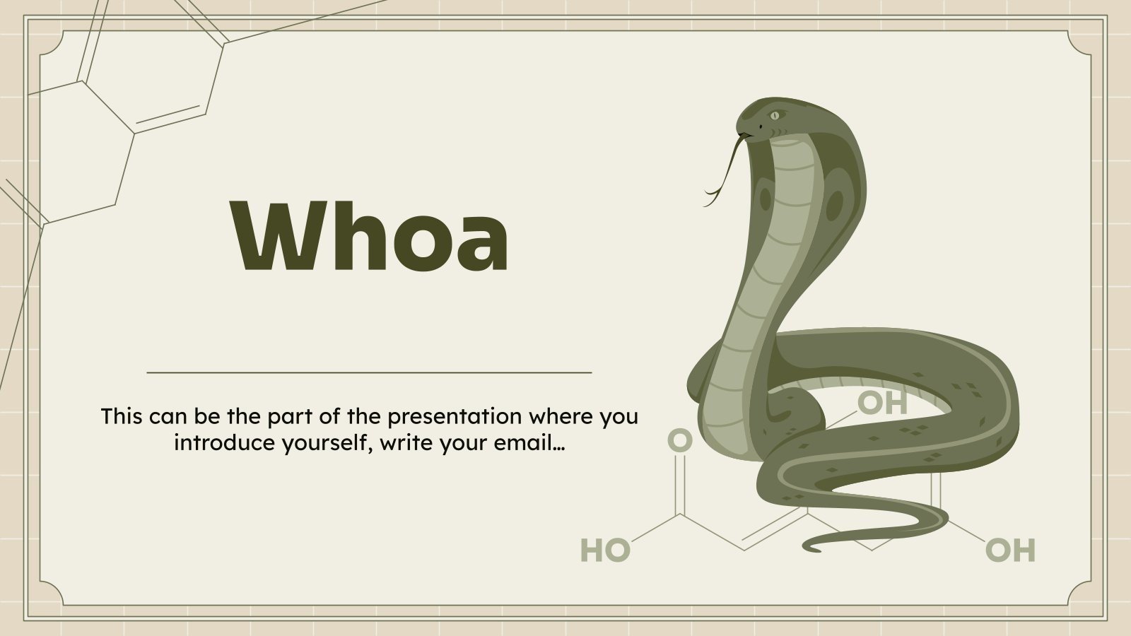 The Chemistry of Snake Venom | Google Slides & PPT