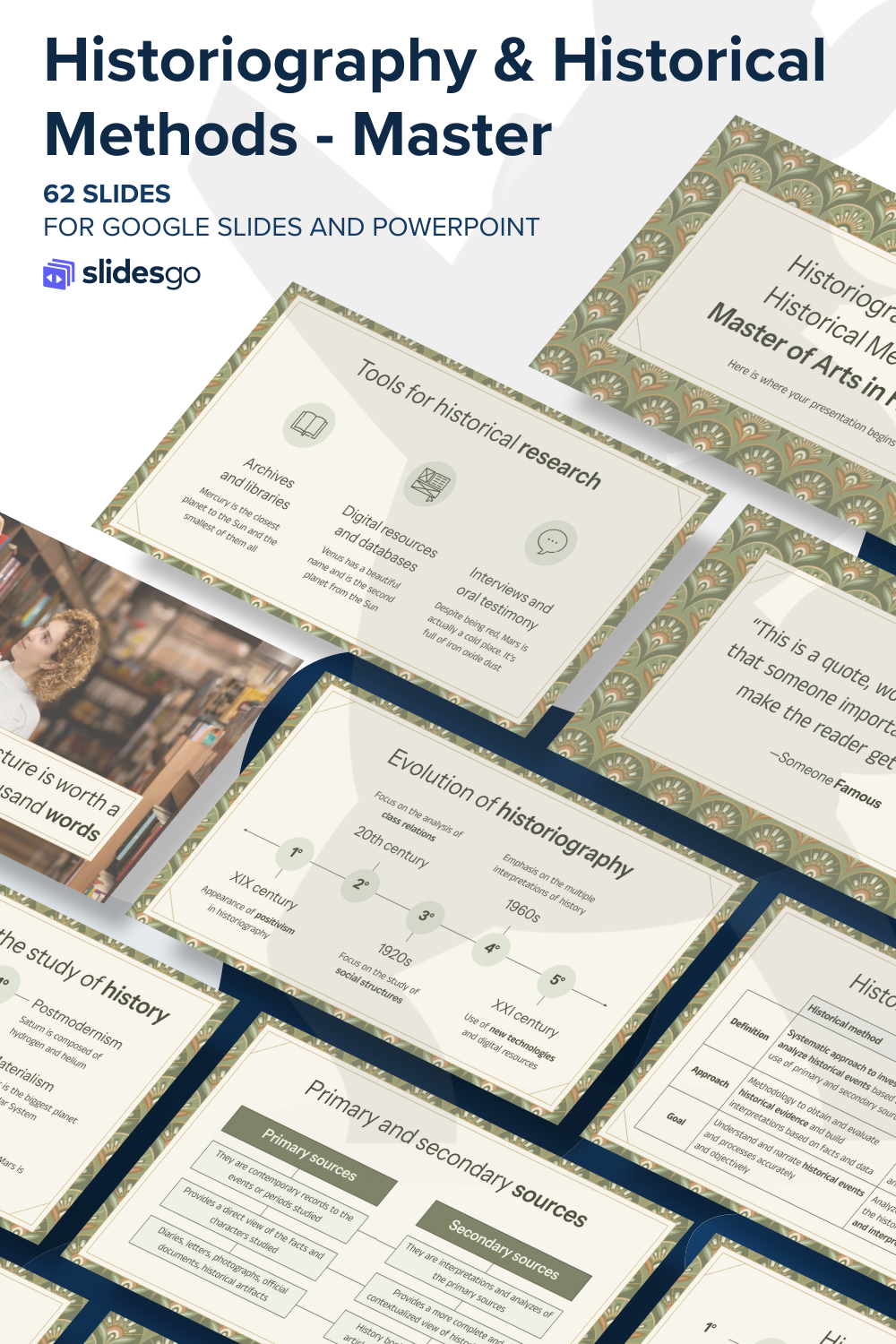 Historiography and Historical Methods - Master in History