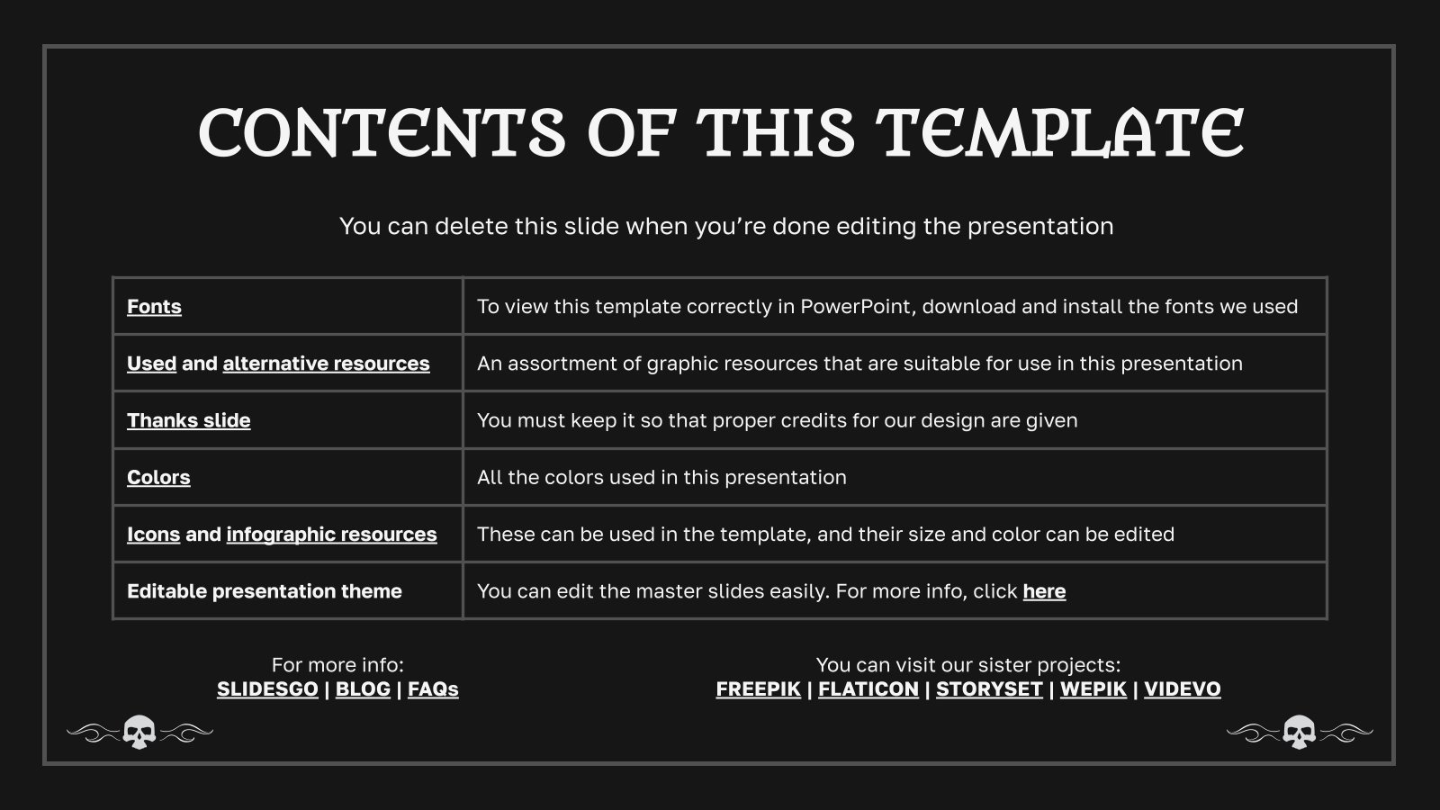 Heavy Metal Music | Google Slides & PowerPoint