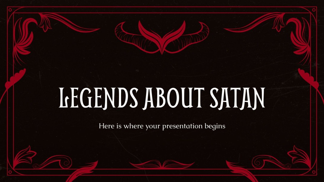 Legends about Satan | Google Slides & PowerPoint