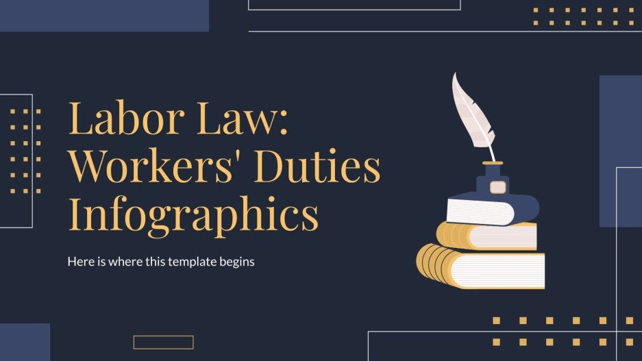 Labor Law: Workers' Duties Infographics | Google Slides