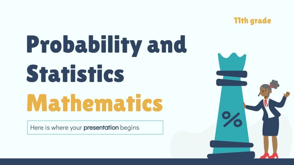 Plantillas gratis de estadística para Google Slides y PowerPoint