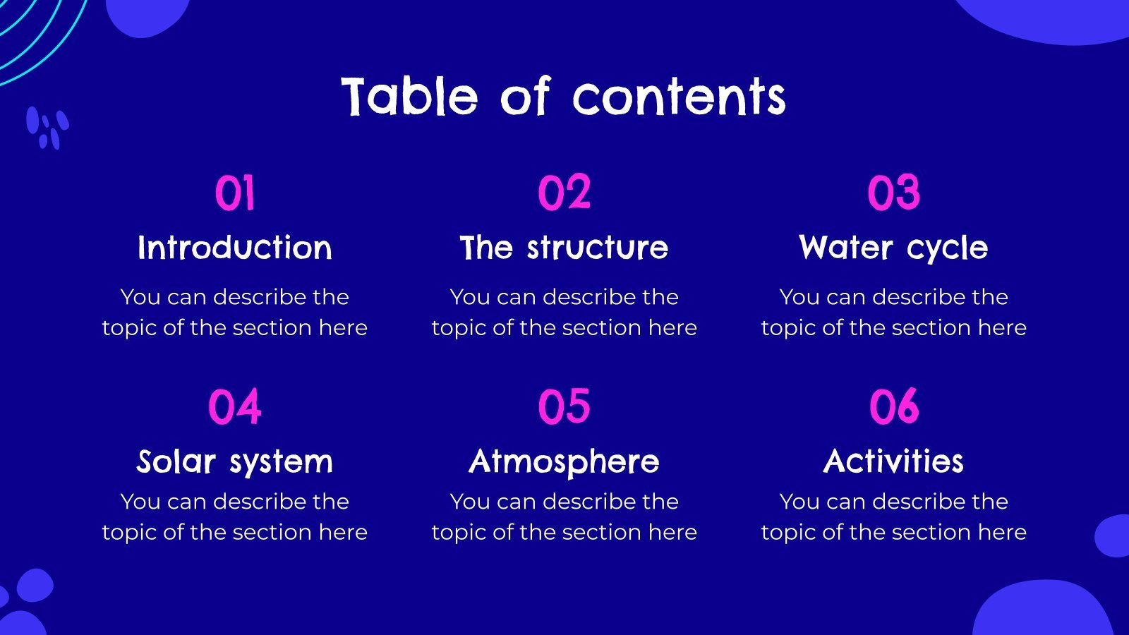 Earth and Space Sciences - 5th Grade | Google Slides & PPT
