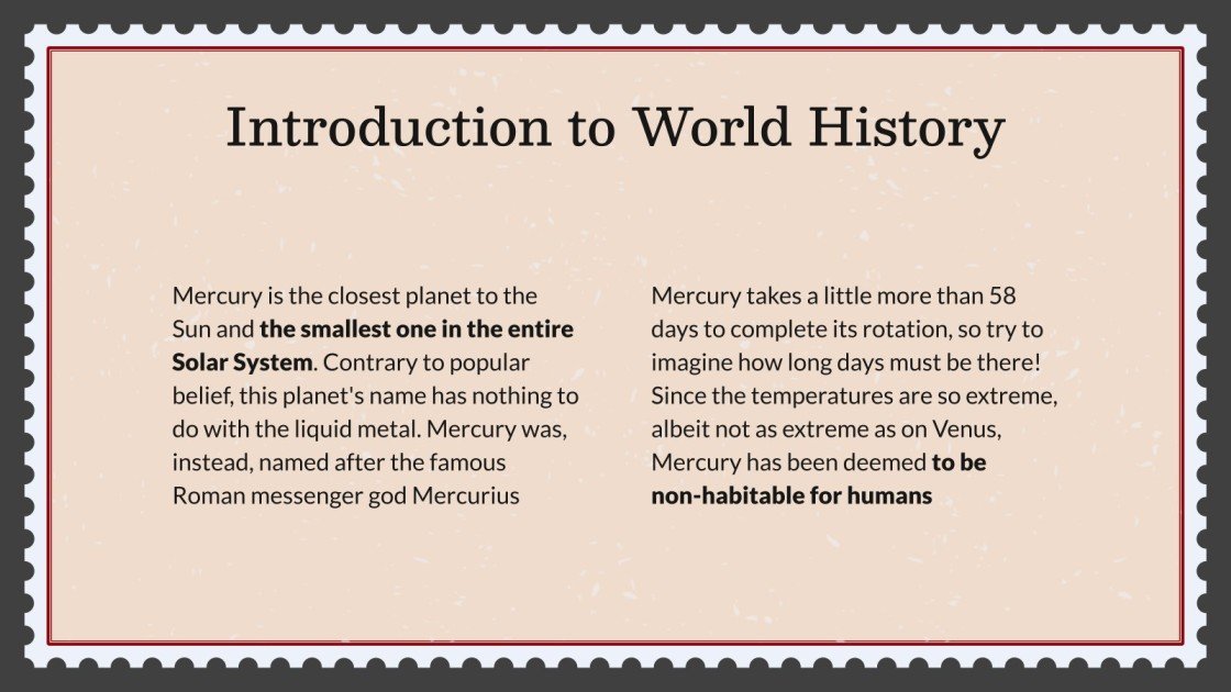 Ancient Civilizations and World History - 9th Grade