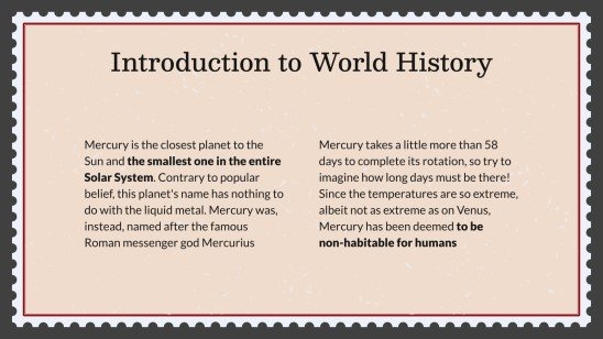 Ancient Civilizations and World History - 9th Grade