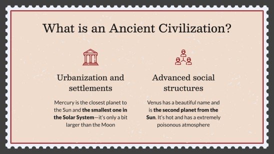 Ancient Civilizations and World History - 9th Grade