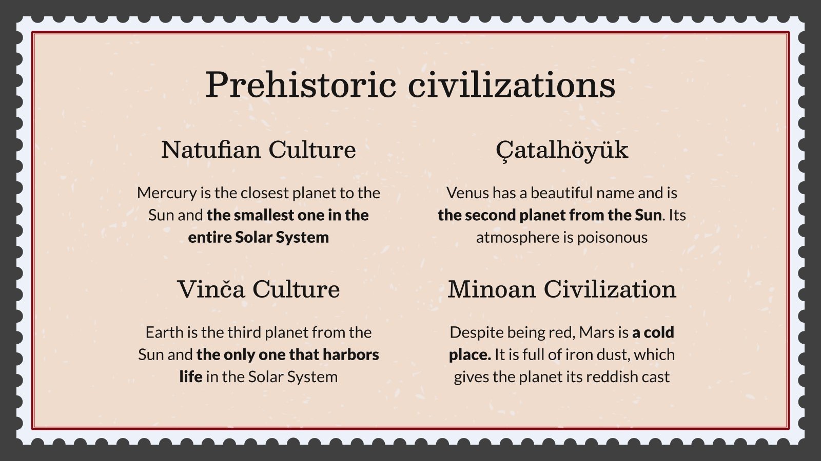 Ancient Civilizations and World History - 9th Grade