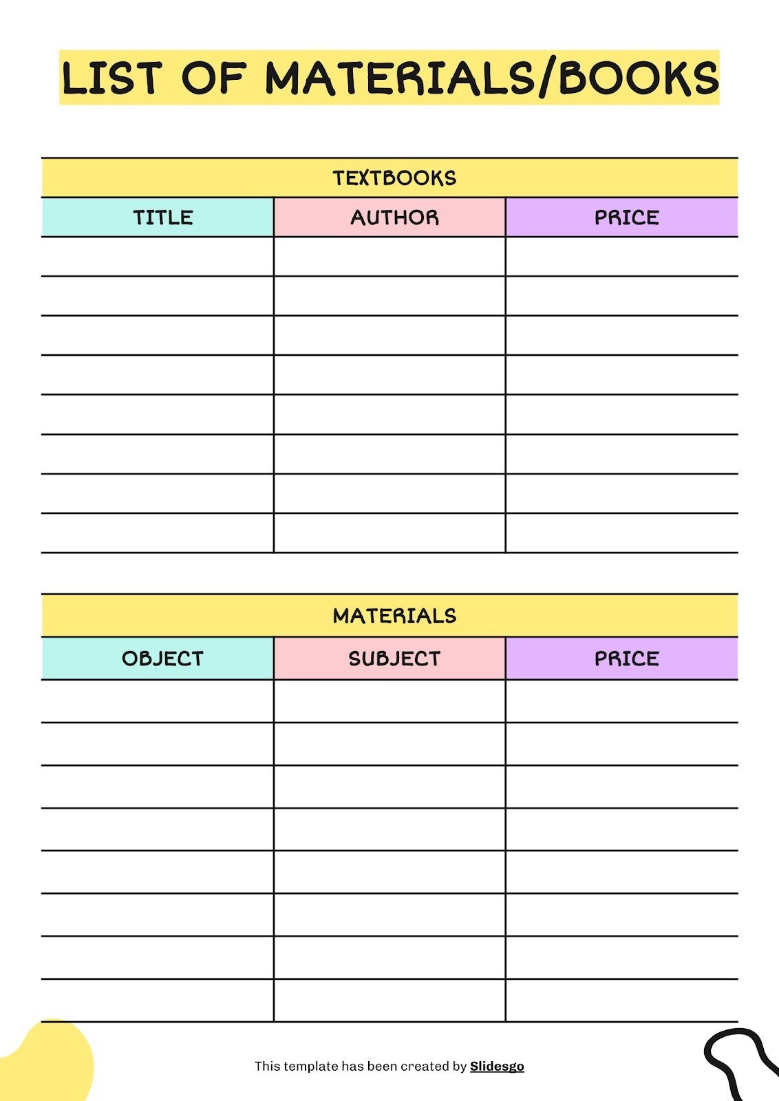 Supete Doodly Style Printable Collection - My First Day