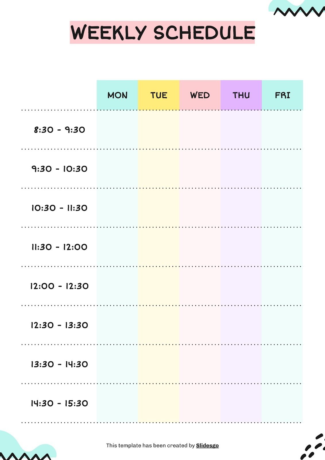 Supete Doodly Style Printable Collection - My First Day