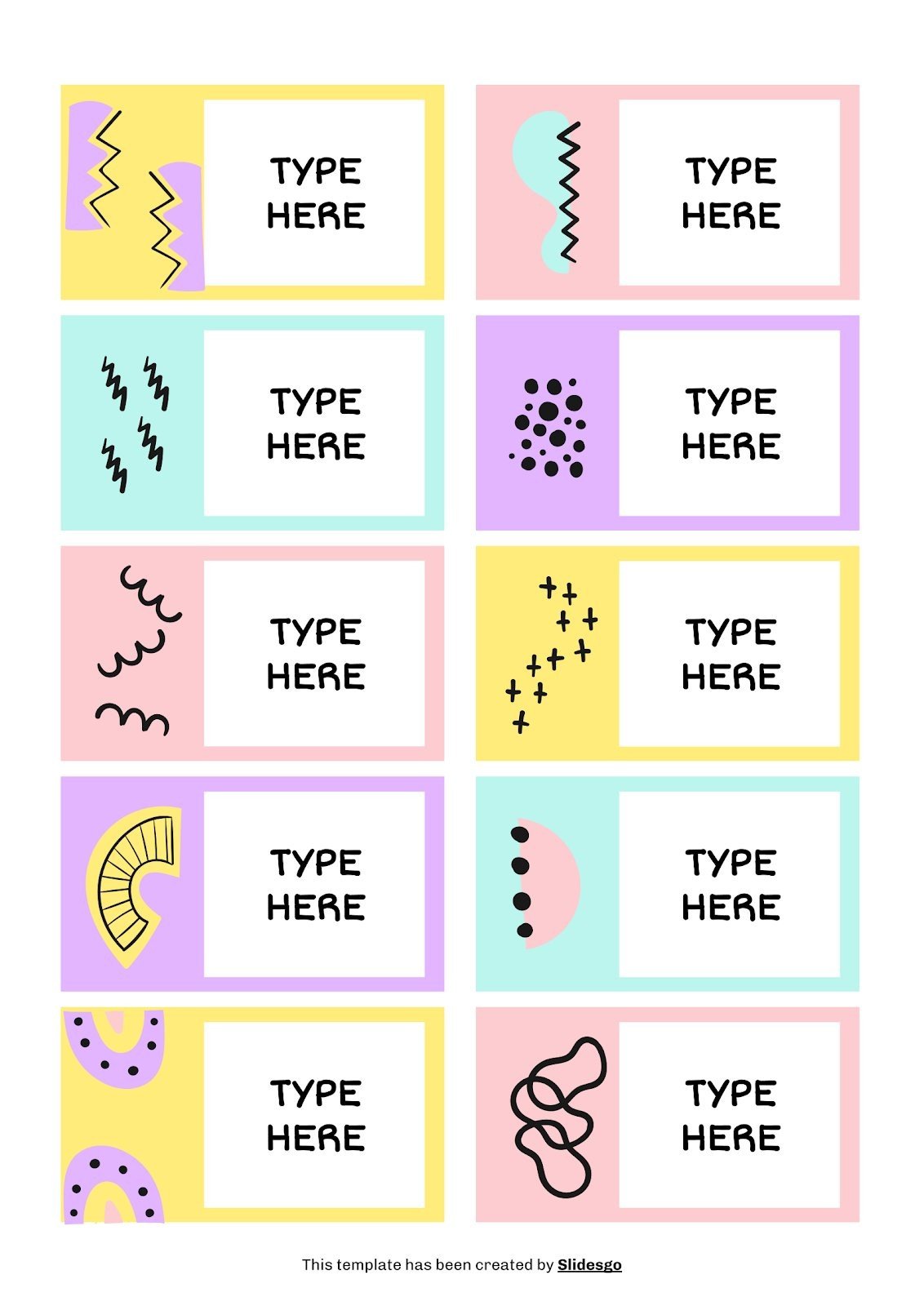 Supete Doodly Style Printable Collection - My First Day