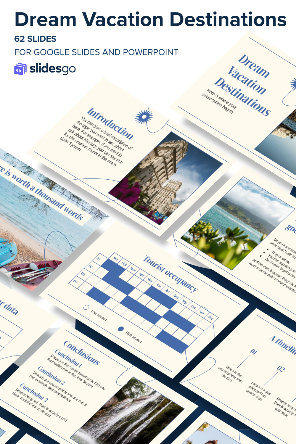 Dream Vacation Destinations | Google Slides & PowerPoint