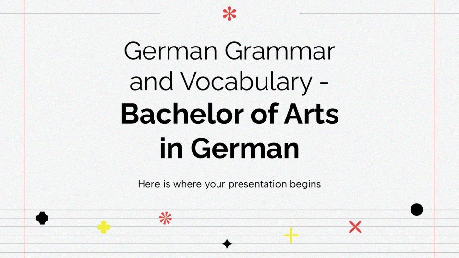 Free Google Slides & PowerPoint templates in German