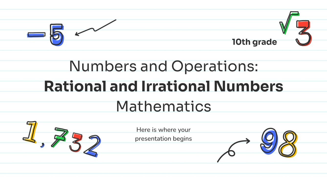 Numbers and Operations: Rational and Irrational Numbers