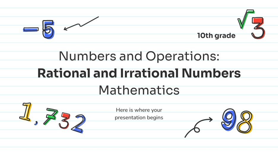 Numbers and Operations: Rational and Irrational Numbers