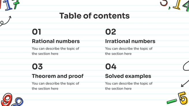 Numbers and Operations: Rational and Irrational Numbers