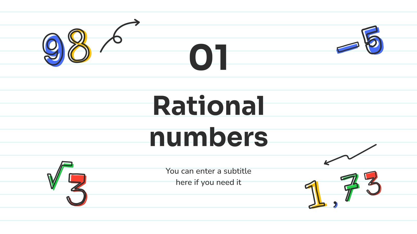 Numbers and Operations: Rational and Irrational Numbers