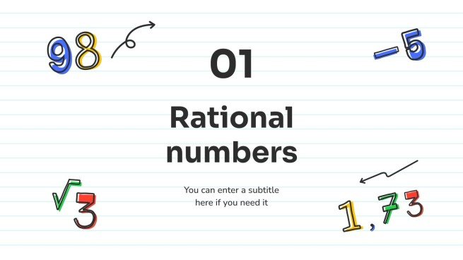 Numbers and Operations: Rational and Irrational Numbers