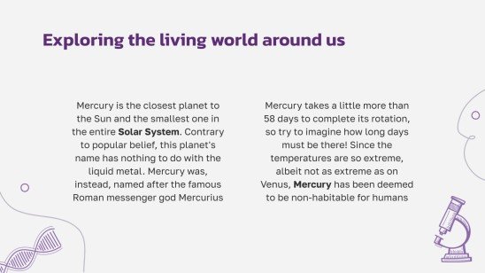 Life Sciences - Science - 2nd Grade | Google Slides & PPT