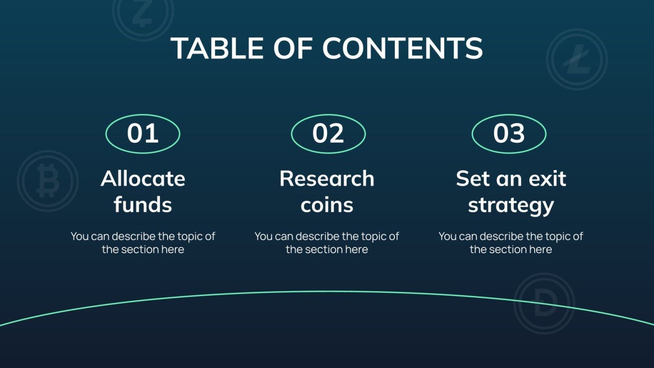 Cryptocurrency Investment Plan | Google Slides & PPT