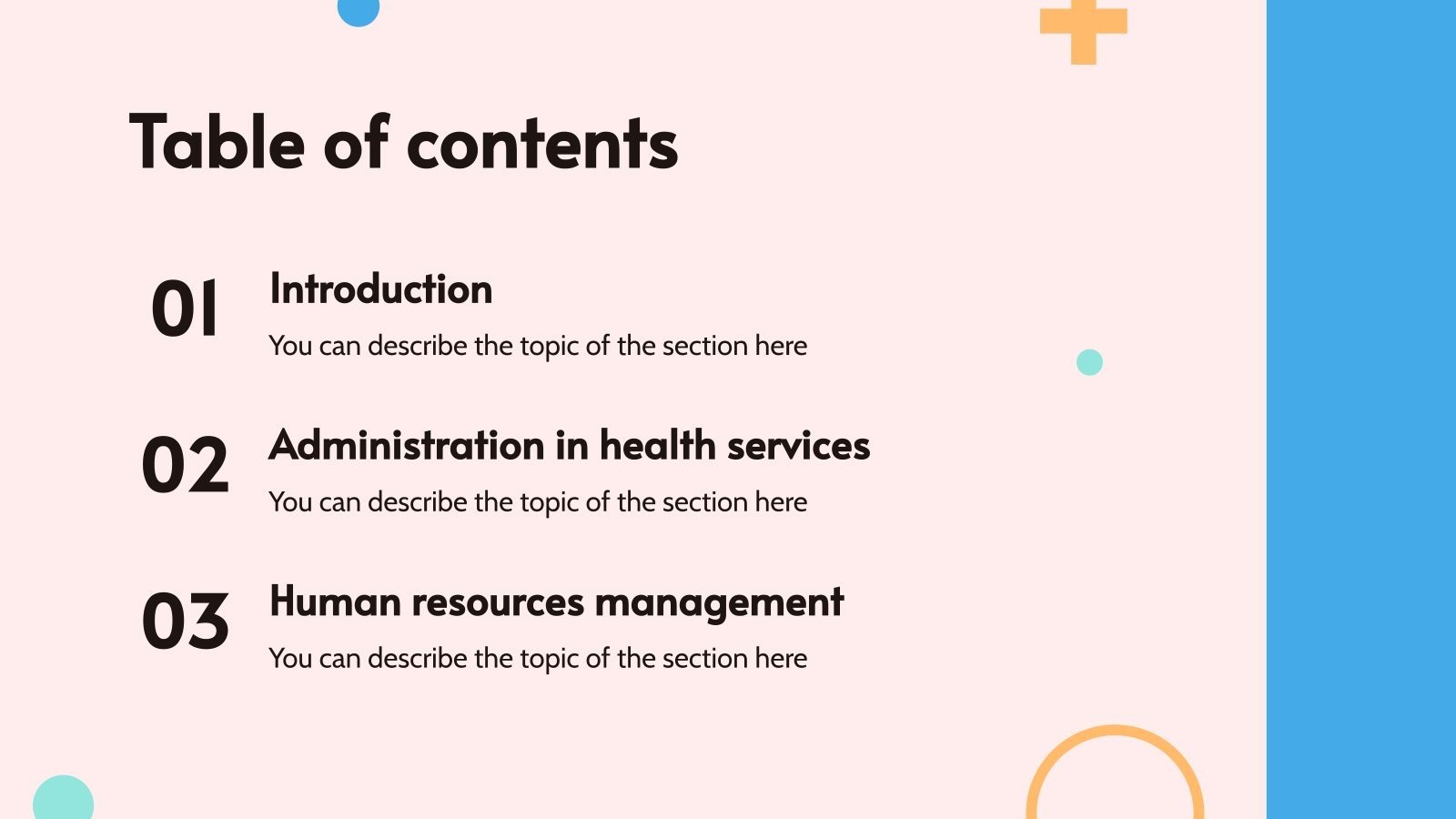 Introduction to Health Administration - Master in Health