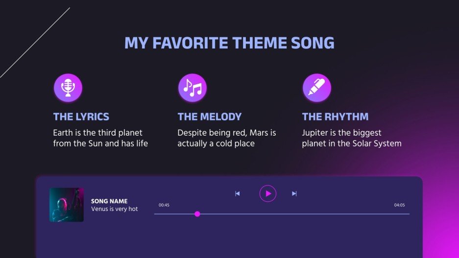 My Favorite Soundtrack | Google Slides & PowerPoint