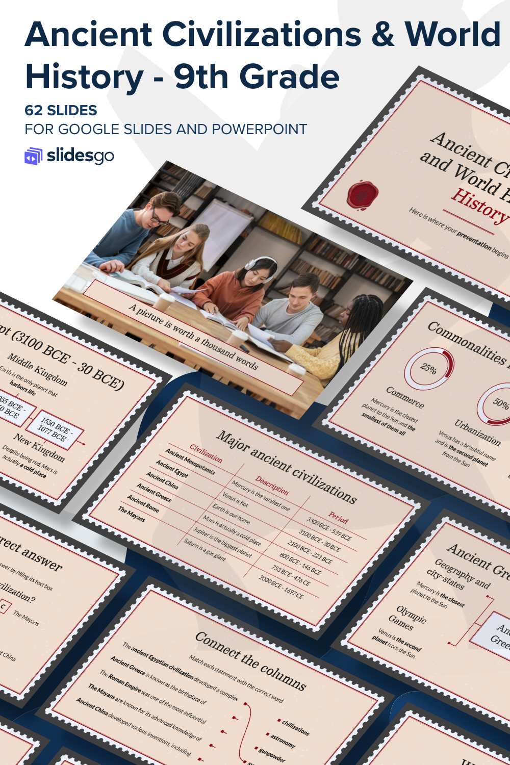 Ancient Civilizations and World History - 9th Grade