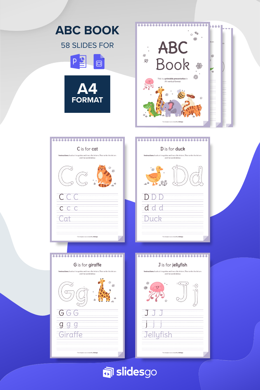ABC Book | Google Slides & PowerPoint template