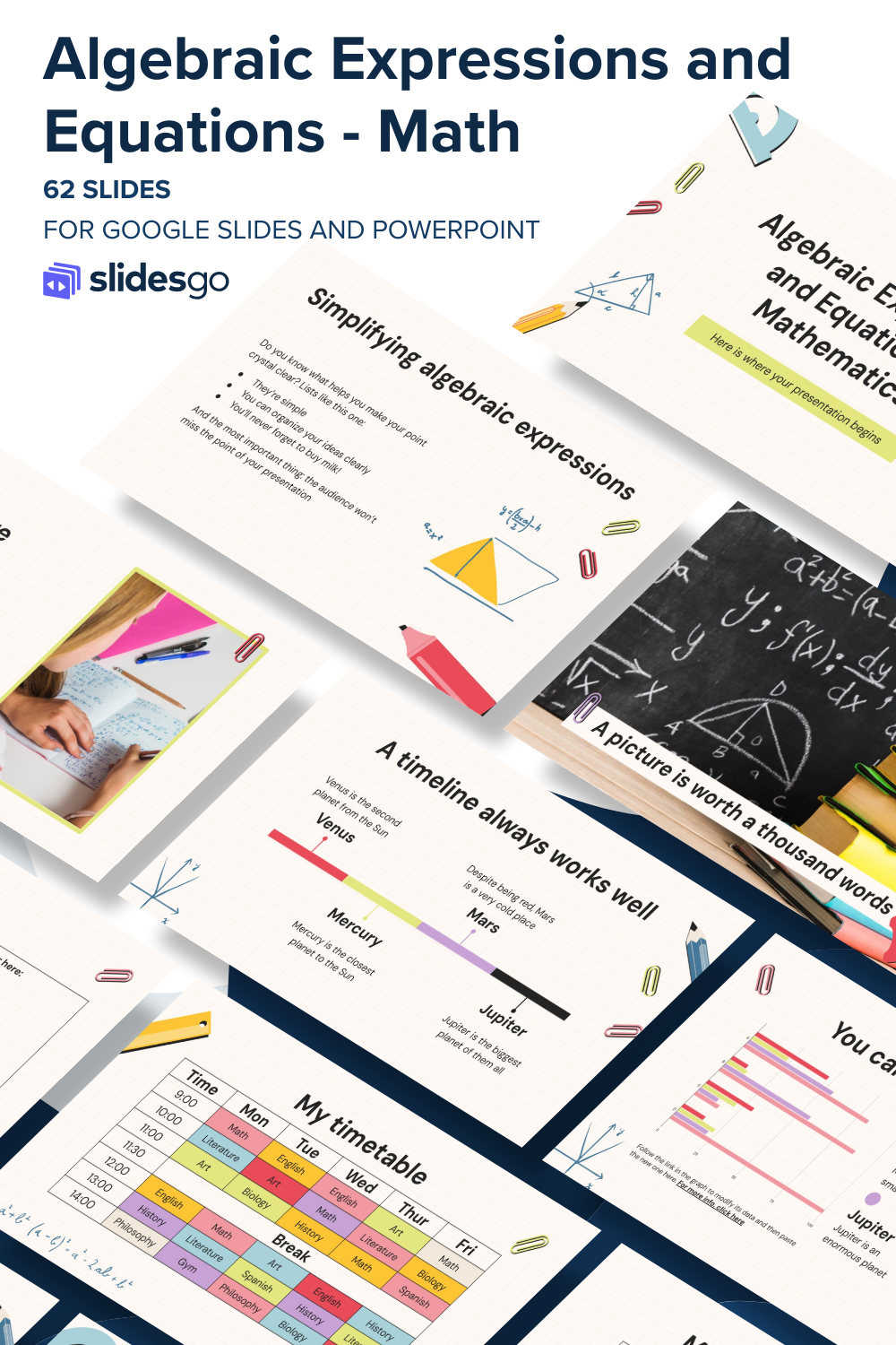 Algebraic Expressions and Equations | Google Slides & PPT