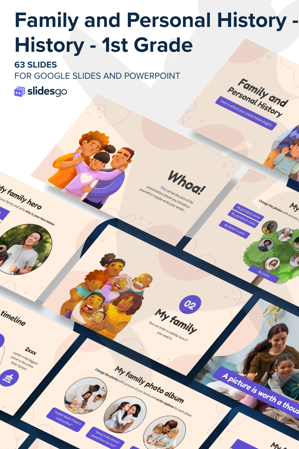 Family and Personal History - History - 1st Grade