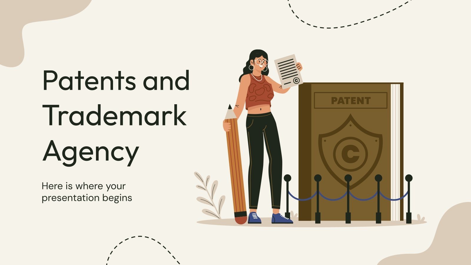 Patents and Trademark Agency | Google Slides & PPT