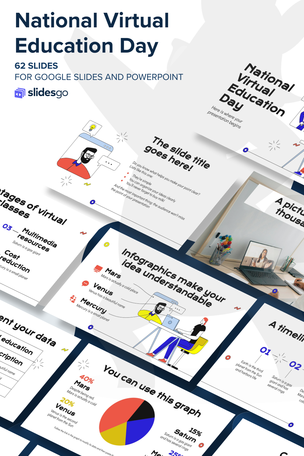 National Virtual Education Day | Google Slides & PowerPoint