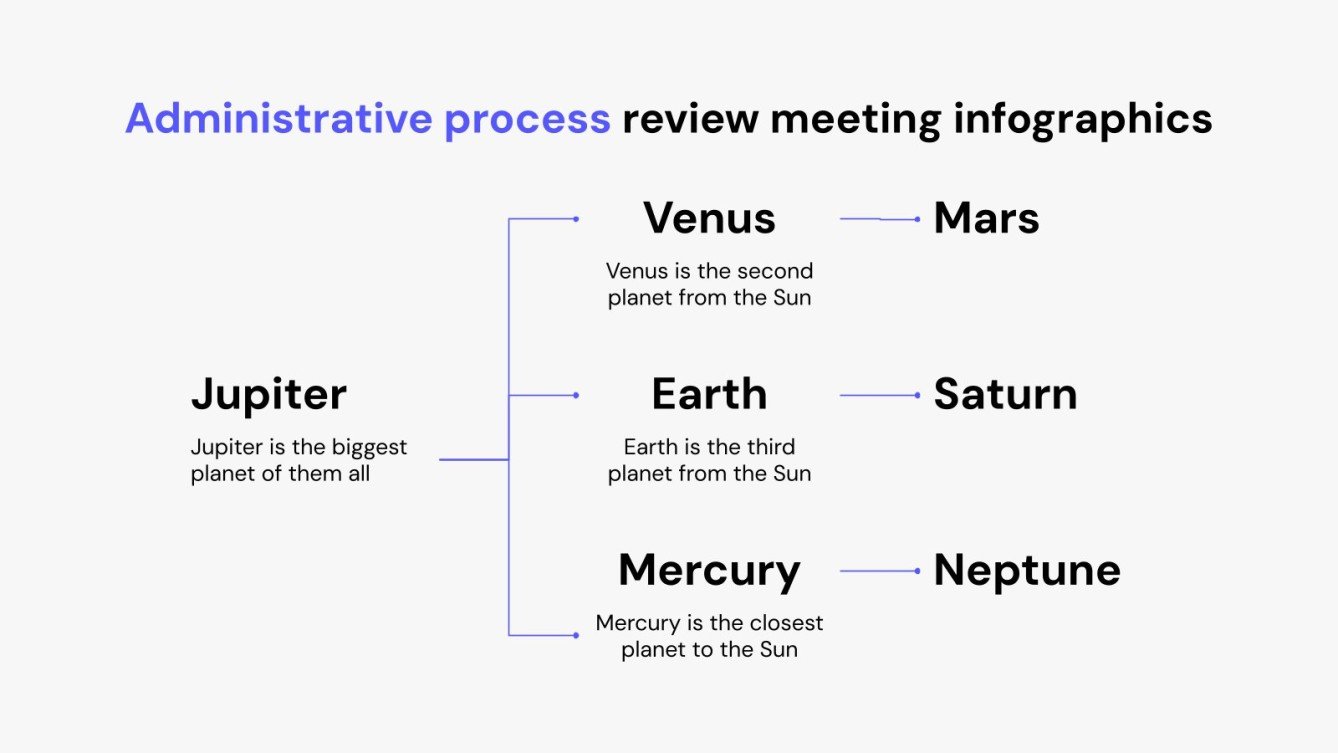 Administrative Process Review Meeting Infographics