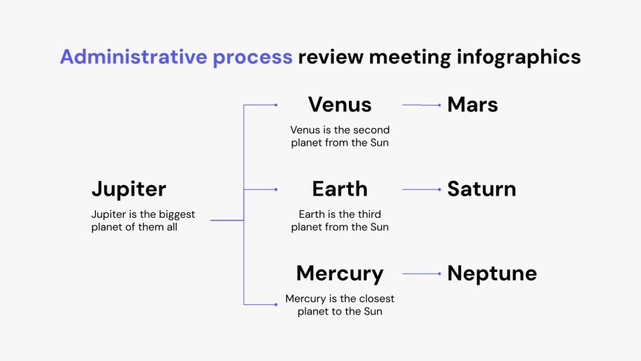 Administrative Process Review Meeting Infographics