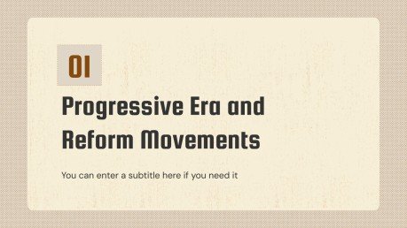 La era progresista y los movimientos reformistas